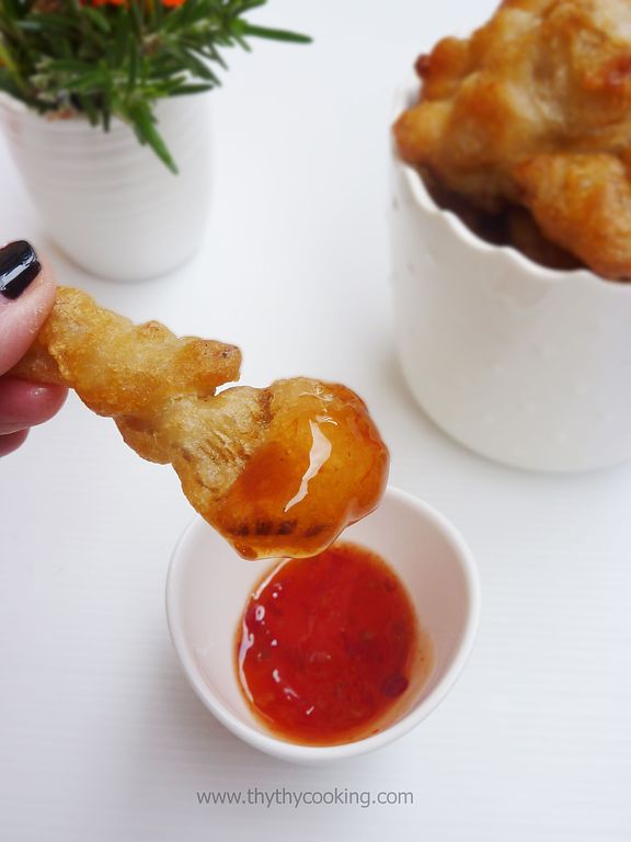 Chia sẻ cách làm Tempura tẩm bột chiên siêu giòn tại nhà