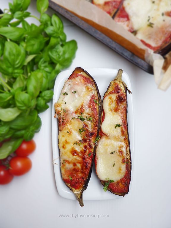 ITALIAN BAKED EGGPLANTS - MELANZANE ALLA PIZZAIOLA | ThyThyCooking