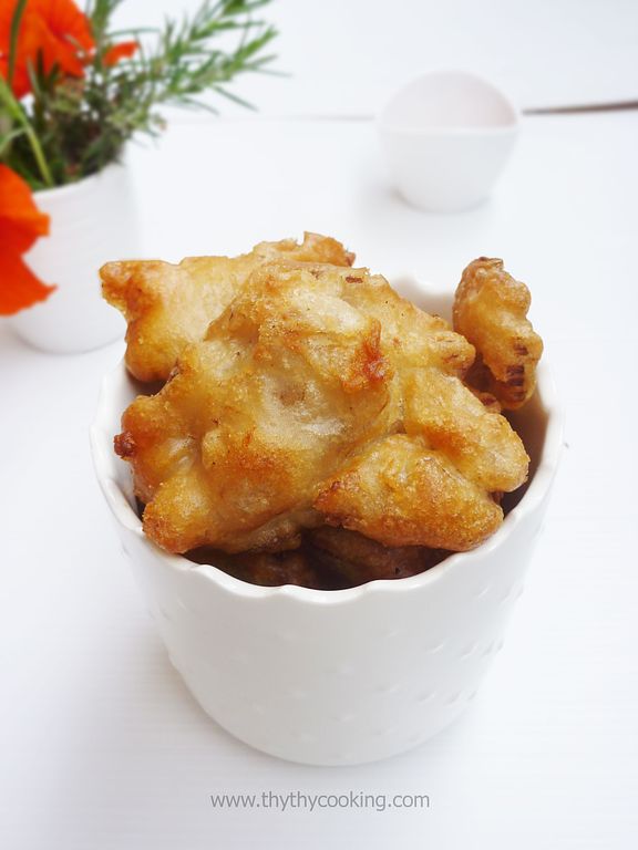 Chia sẻ cách làm Tempura tẩm bột chiên siêu giòn tại nhà